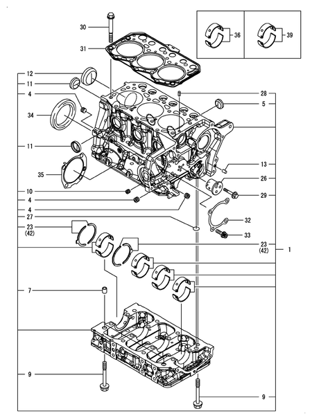 Shop CYLINDER BLOCK (3TNM74F-NHPGE) today | Yanmar US