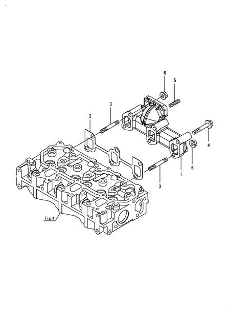 Shop EXHAUST MANIFOLD (3TNV74F-SPTY1) today | Yanmar US